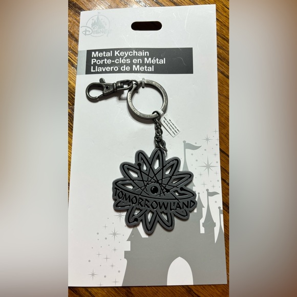 Disney | Other | Disney Parks Retro Tomorrowlandlarge Keychainpewternwt ...
